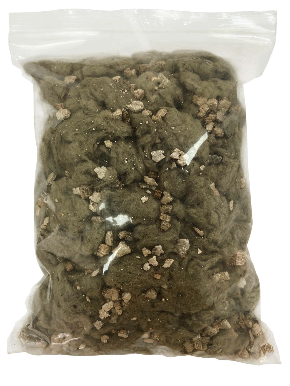 ZBXFCSH Glowing Embers Rock Wool Mixed with Vermiculite for Vented Gas Log Sets, Inserts,Fireplaces, Fire-Pit and Stoves