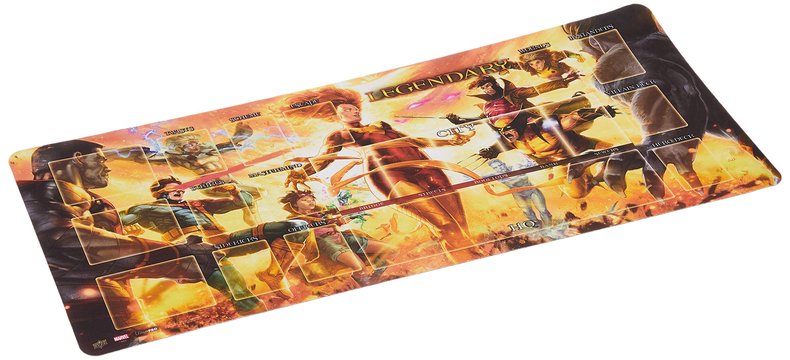 Upper Deck Legendary Playmat: Dark Phoenix vs The X-Men, Multi