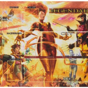 Upper Deck Legendary Playmat: Dark Phoenix vs The X-Men, Multi