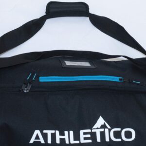 Athletico Dynamic Adjustable Length Ski Bag - Padded Ski Bag Adjusts from 170cm to 190cm