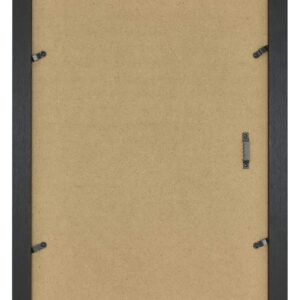 MCS Studio Gallery 11x17 Picture Frame Black Woodgrain, Rectangle Photo Frame for Photos, Posters & Art Prints (2-Pack)