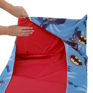 Warner Brothers Batman - Blue, Grey and Yellow Preschool Nap Pad Sheet