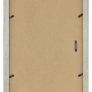 MCS Studio Gallery 11x17 Picture Frame Gray Woodgrain, Rectangle Photo Frame for Photos, Posters & Art Prints (2-Pack)