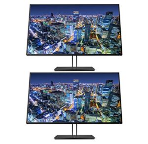 hp z32 31.5 inch ips led backlit monitor 2-pack, 4k uhd 2840 x 2160 (1aa81a8#aba)