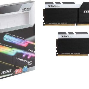 G.SKILL Trident Z RGB Series (Intel XMP) DDR4 RAM 16GB (2x8GB) 3600MT/s CL18-22-22-42 1.35V Desktop Computer Memory UDIMM (F4-3600C18D-16GTZR)