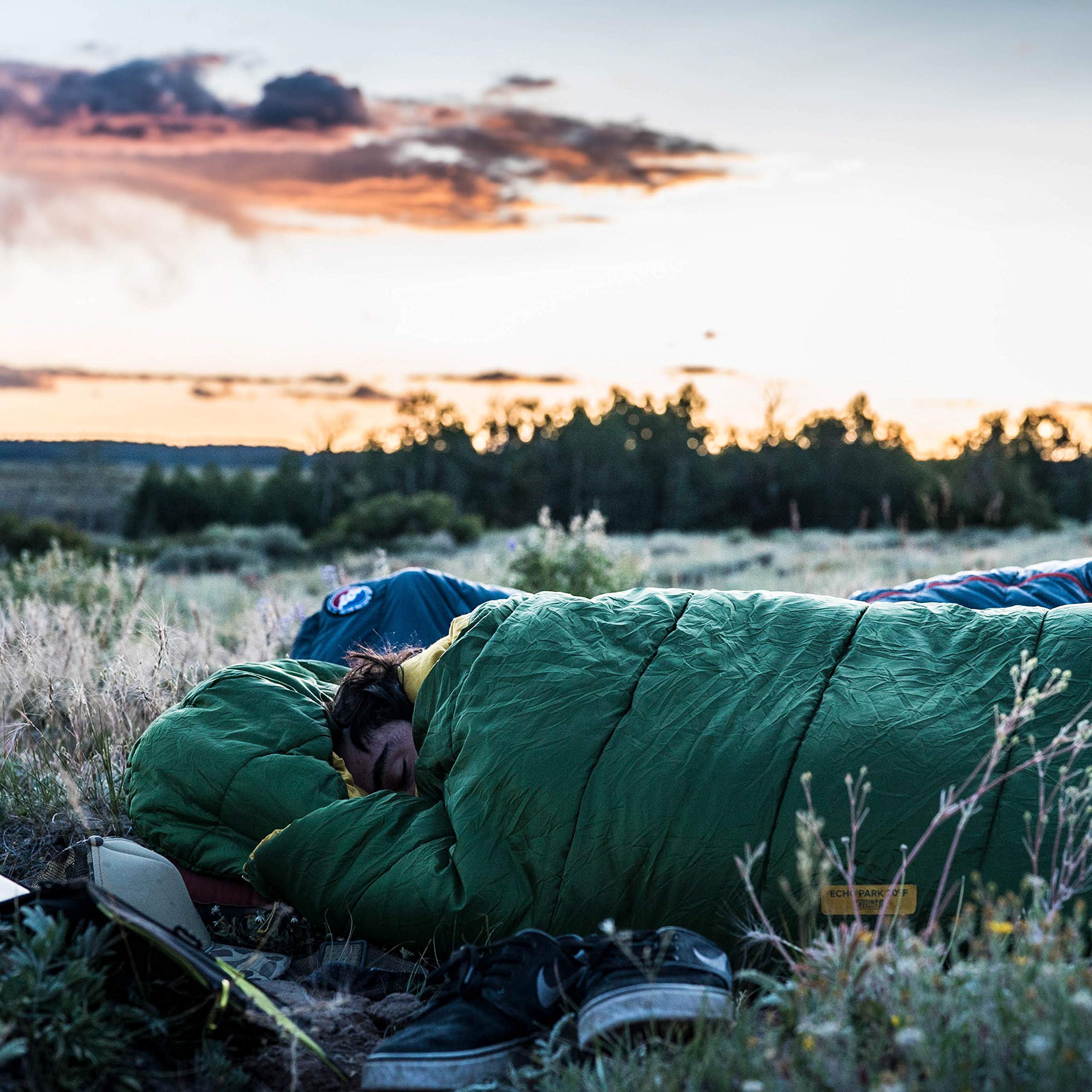 Big Agnes Echo Park (FireLine Max) Sleeping Bag, 0 Degree