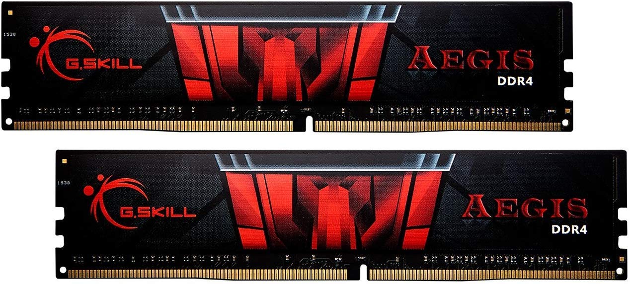 G.SKILL AEGIS Series (Intel XMP) DDR4 RAM 32GB (2x16GB) 3200MT/s CL16-18-18-38 1.35V Desktop Computer Memory UDIMM (F4-3200C16D-32GIS)