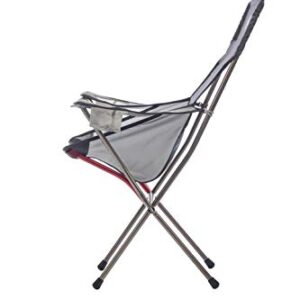 Big Agnes Big Six Armchair - High & Wide Luxury Camp Chair, Asphalt/Gray