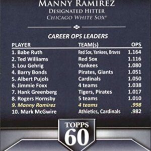 2011 Topps Topps 60#T60-20 Manny Ramirez Chicago White Sox MLB Baseball Card NM-MT