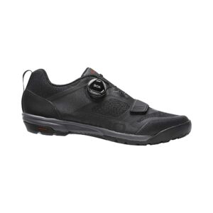 giro ventana cycling shoe - men's black/dark shadow 44