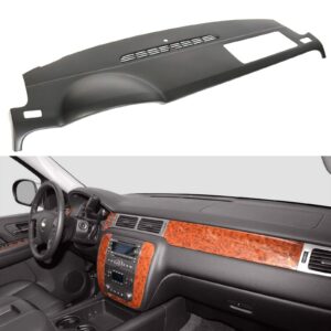 dash cover cap black for 2007-2014 avalanche suburban tahoe gmc yukon