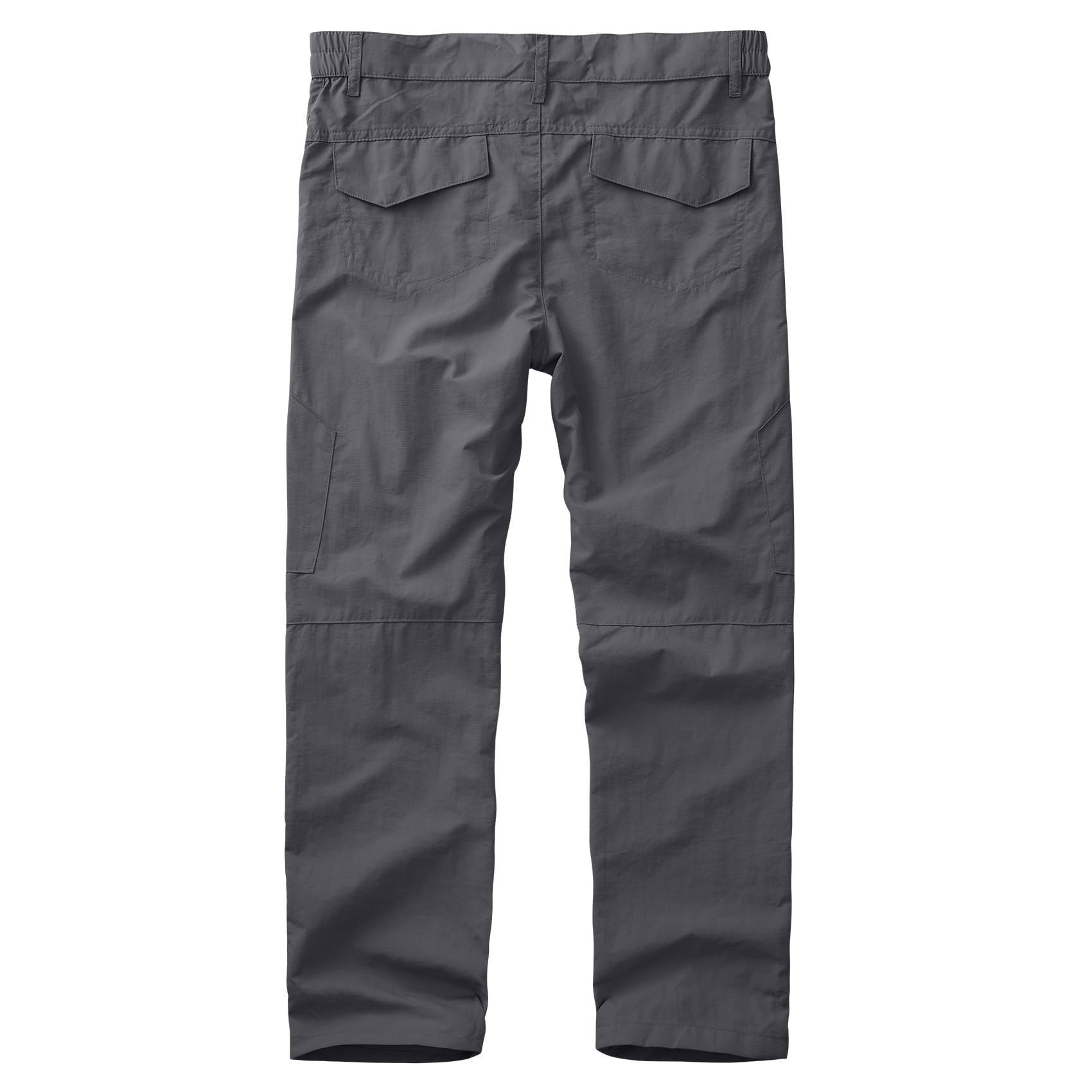 Kids' Cargo Pants, Youth Boys' Hiking Casual Outdoor Quick Dry Boy Scout Uniform Pants #9030-Grey-L