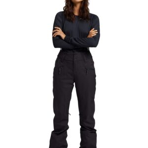 Burton Womens Marcy High Rise Pant, True Black, X-Large