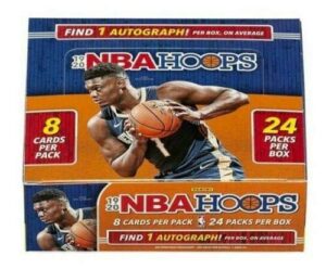 2019/20 panini hoops nba basketball retail box (24 pks/bx)