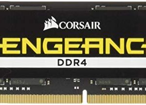 Corsair Vengeance SODIMM 32GB (1x32GB) DDR4 2666 C18 1.2V for Intel 9th & 10th Gen Systems, Black