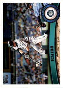 2011 topps #200a ichiro suzuki seattle mariners mlb baseball card nm-mt