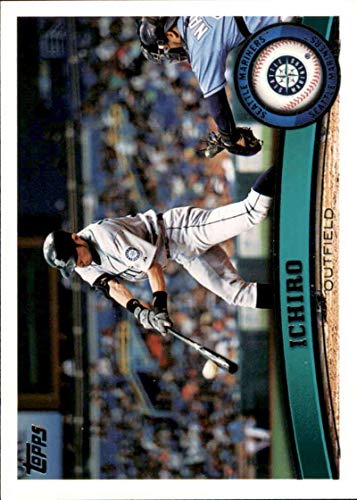 2011 Topps #200a Ichiro Suzuki Seattle Mariners MLB Baseball Card NM-MT