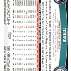 2011 Topps #200a Ichiro Suzuki Seattle Mariners MLB Baseball Card NM-MT