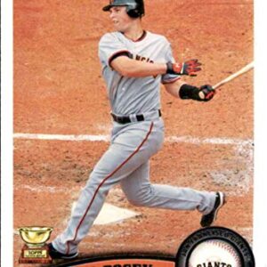 2011 Topps #198a Buster Posey San Francisco Giants All-Rookie Team MLB Baseball Card NM-MT