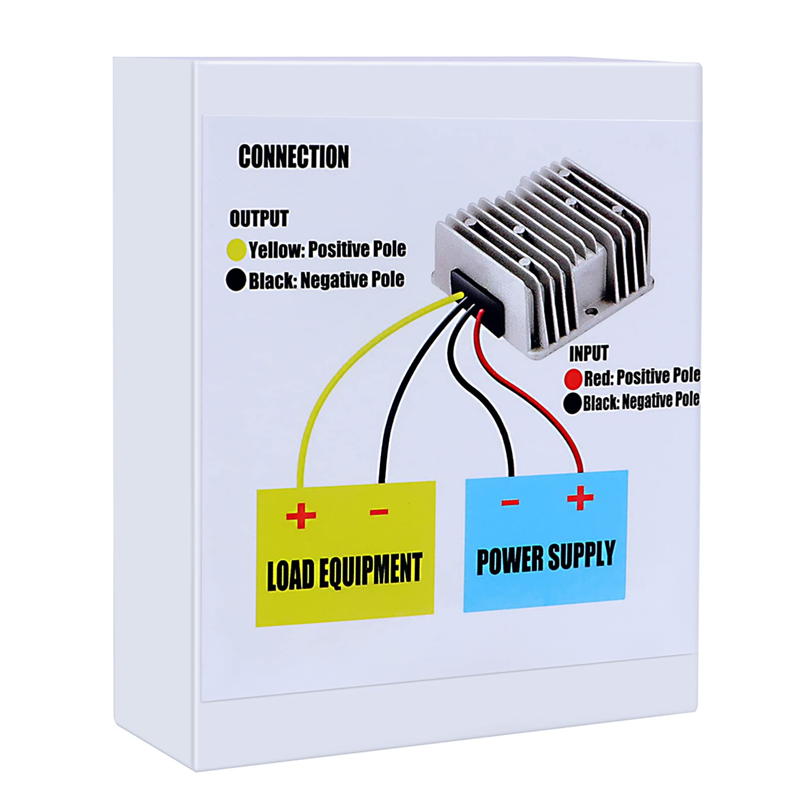 Golf Cart 120W 48V 36V to 12V 10A Converter Voltage Regulator Golf Cart Voltage Converter Reducer Transformer Waterproof