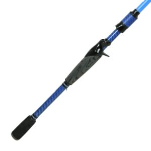 Okuma Serrano Carbon Technique Specific Bass Rods- SRN-C-761XH, Blue, 7'6"