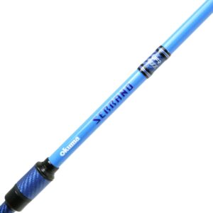 Okuma Serrano Carbon Technique Specific Bass Rods- SRN-C-761XH, Blue, 7'6"