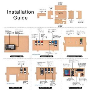 OSOYOO IoT Electronic Smart Home Learner Kit for Arduino Mega2560, Learning STEM,Internet of Things,How to Code, Mechanical Building, Educational Coding for Teens Adults