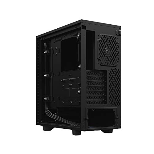 Fractal Design Define 7 Compact Black Brushed Aluminum/Steel ATX Compact Silent Mid Tower Computer Case