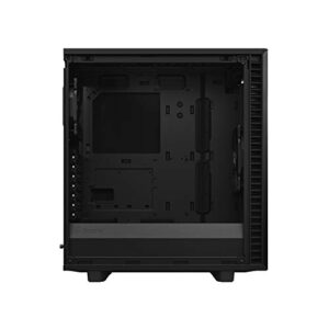 Fractal Design Define 7 Compact Black Brushed Aluminum/Steel ATX Compact Silent Mid Tower Computer Case