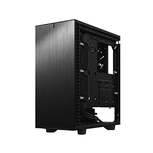 Fractal Design Define 7 Compact Black Brushed Aluminum/Steel ATX Compact Silent Mid Tower Computer Case