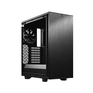 Fractal Design Define 7 Compact Black Brushed Aluminum/Steel ATX Compact Silent Mid Tower Computer Case