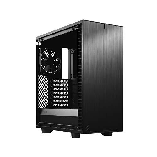 Fractal Design Define 7 Compact Black Brushed Aluminum/Steel ATX Compact Silent Mid Tower Computer Case