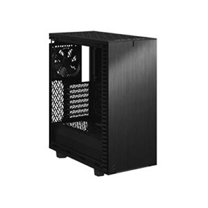 Fractal Design Define 7 Compact Black Brushed Aluminum/Steel ATX Compact Silent Mid Tower Computer Case