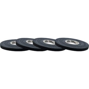 monkey tape 4-pack (0.2” x 15yds, black) premium jiu jitsu sports athletic finger tape - for bjj, grappling, mma, & judo