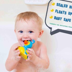 3" Bodybuilder Rubber Duck [Floats Upright] - Baby Safe Bathtub Bathing Toy