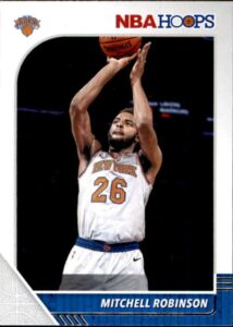 2019-20 panini nba hoops #126 mitchell robinson new york knicks basketball card