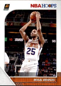 2019-20 panini nba hoops #153 mikal bridges phoenix suns basketball card