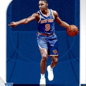 2019-20 Panini NBA Hoops #201 RJ Barrett New York Knicks Rookie Basketball Card