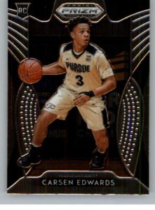 2019-20 panini prizm draft #34 carsen edwards purdue boilermakers basketball card