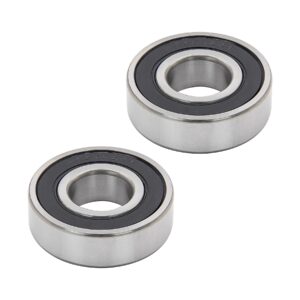 huarntwo 6204-2rs replacement ball bearing for craftsman poulan husvarna 129895, 532129895 738220419: mtd cub cadet 741-0919, 941-0919: toro 251-297, 251-381: ariens 54123, 054123(2 pcs)