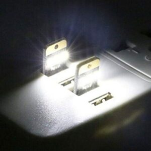 Gump's grocery 10Pcs Mini 3 LED USB Light White Lamp Nightlight Camping Outdoor Portable for PC