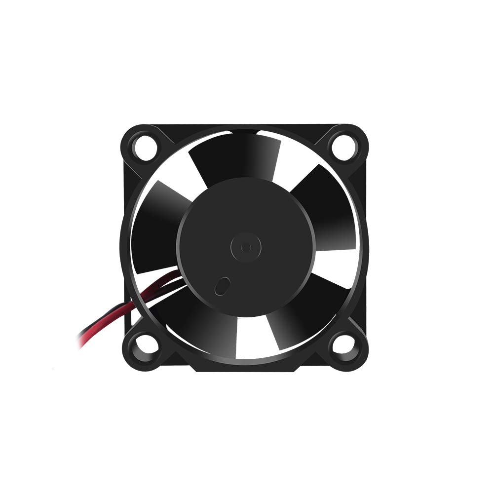 Dorhea 30x30x10mm 12V Fan DC Brushless Cooling Fan 3010 DC 12V Compatible with 3D Printer Extruder Hotend V6 V5 CPU 2Pin (4 PCS)