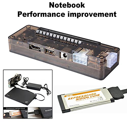 JMT EXP GDC Notebook External PCI-E Discrete Graphics Beast Series External Laptop Docking Station Mini PCI-E/M.2 A Key No Power (Expresscard)