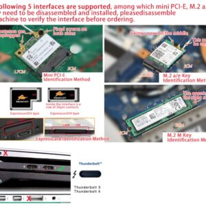 JMT EXP GDC Notebook External PCI-E Discrete Graphics Beast Series External Laptop Docking Station Mini PCI-E/M.2 A Key No Power (Expresscard)