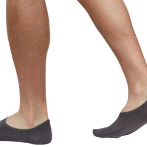 ZeroSock Bamboo Viscose Super Low Invisible Socks With Mesh Ventilation with Anti-Slip Gel Heel Grip (4 Pairs Per Box)