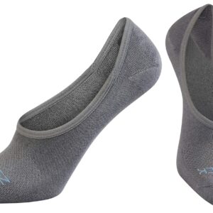 ZeroSock Bamboo Viscose Super Low Invisible Socks With Mesh Ventilation with Anti-Slip Gel Heel Grip (4 Pairs Per Box)