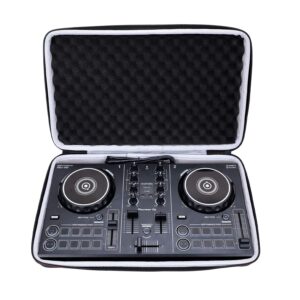 ltgem eva hard dj controller case compatible hercules inpulse 200/200 mk2 / pioneer dj ddj-200 smart/ddj-wego4-k dj controller. case only!