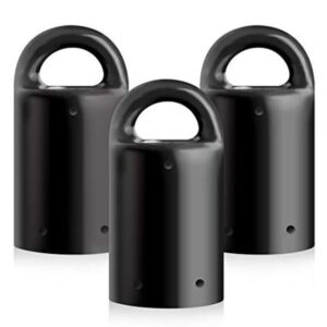 magnet pal child safety cabinet lock replacement key set - key (3) pack (black)