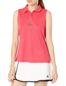 adidas womens tennis match tank heat.rdy power pink small