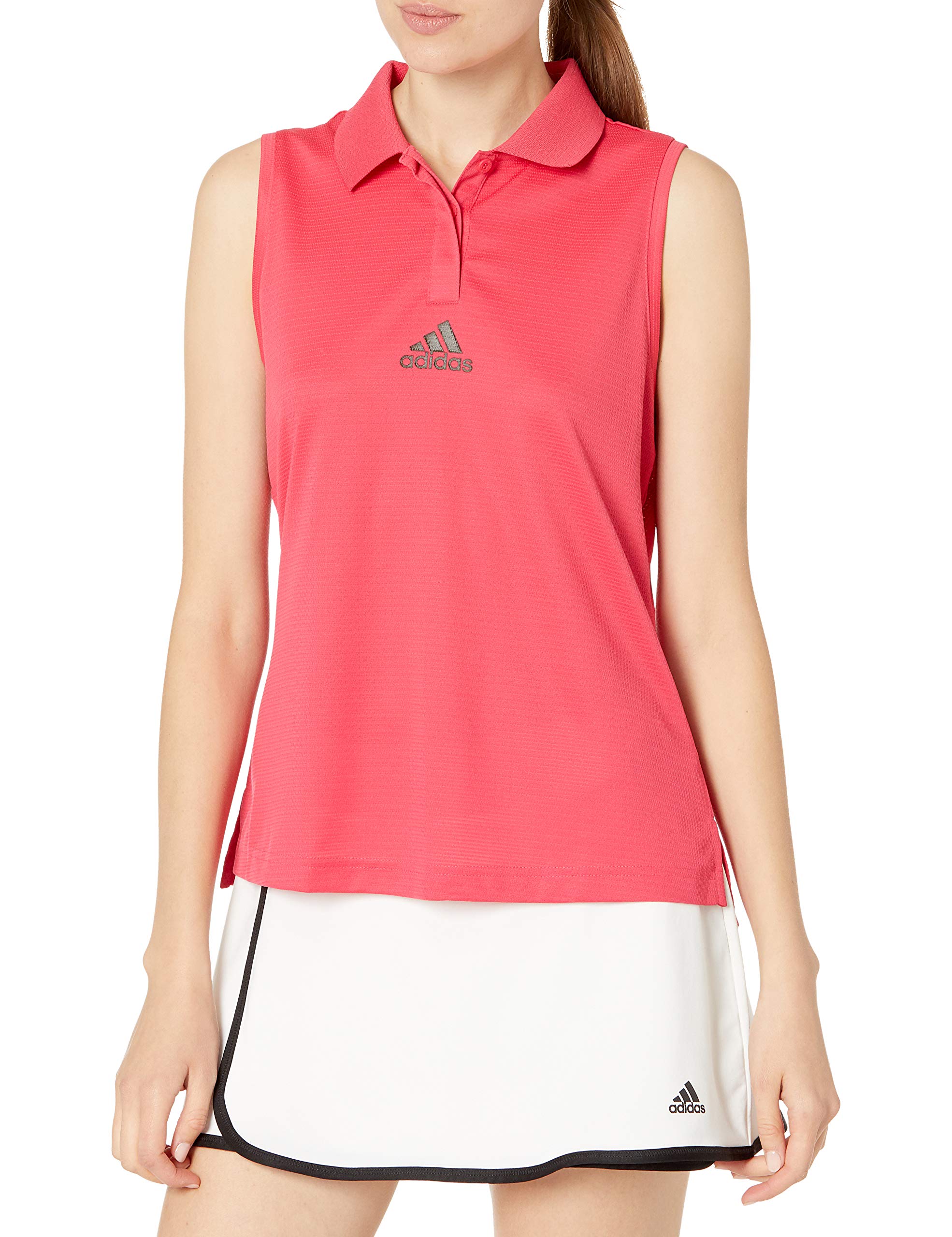 adidas womens Tennis Match Tank HEAT.RDY Power Pink Medium